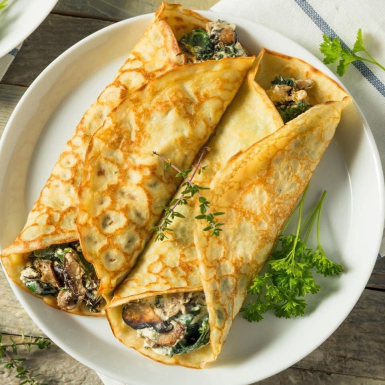 Savory Crepes - VEGWORLD Magazine