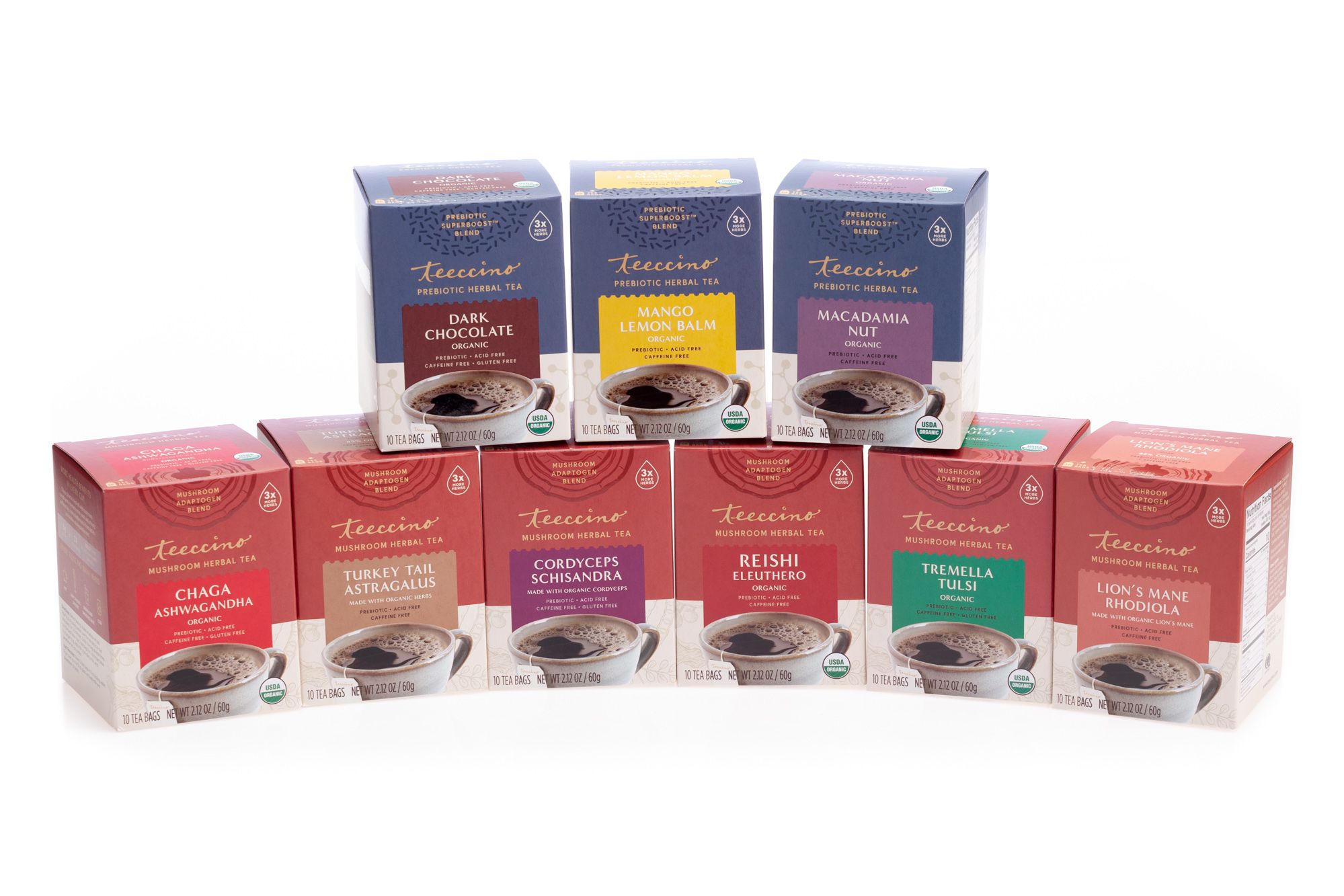 TEECCINO- America’s #1 Coffee Alternative & Roasted Herbal Teas Rolls ...