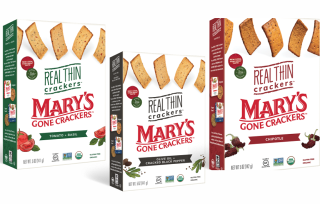 Mary’s Gone Crackers Launches Three Innovative Flavors to Line of Real ...