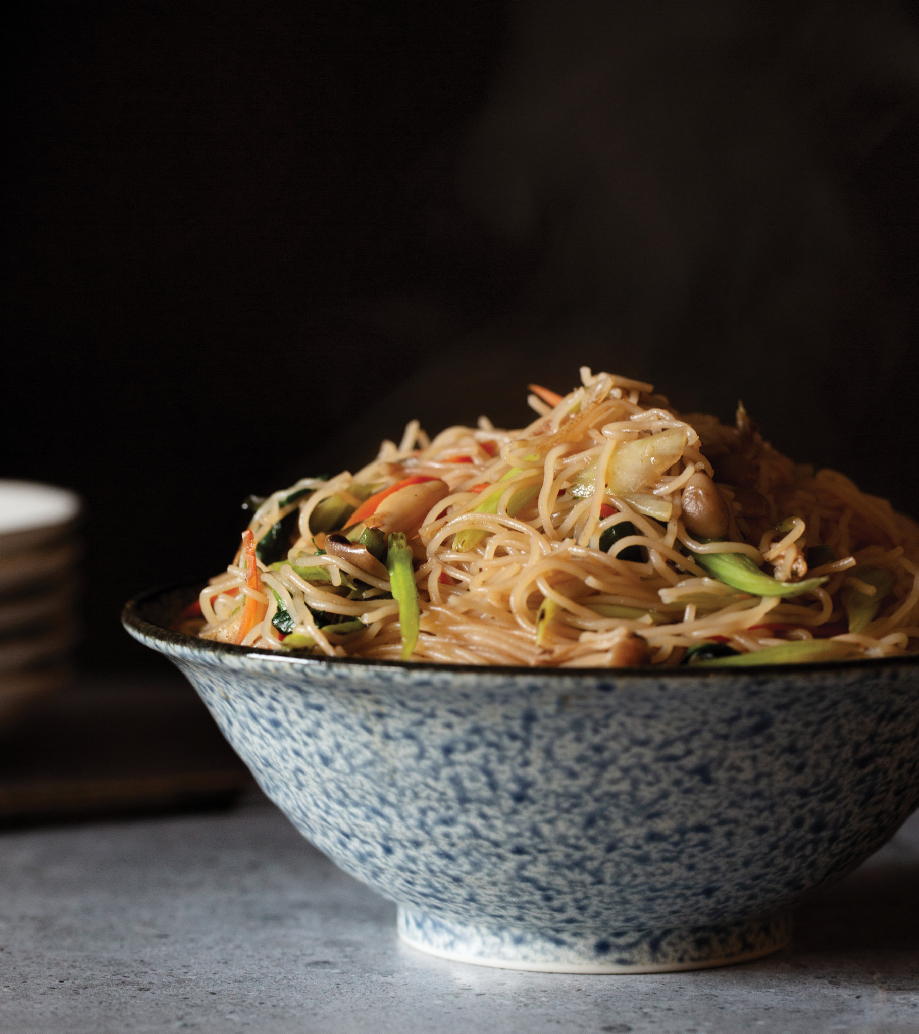 Rice Vermicelli with Vegetables - VEGWORLD Magazine