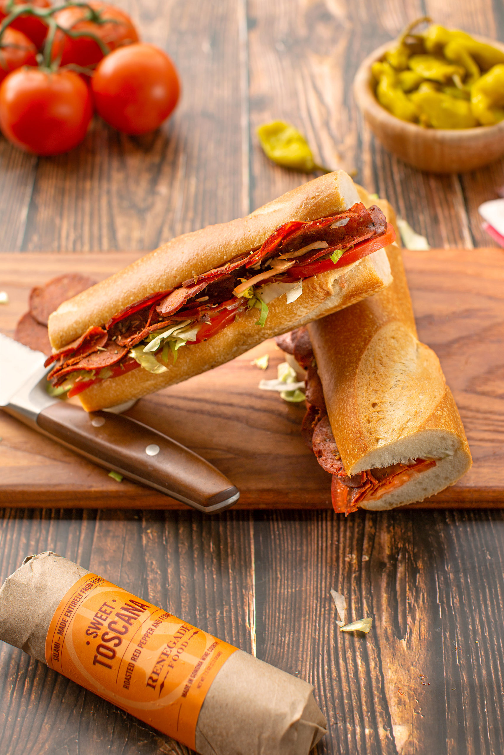 Delicious Vegan Salami…Made by Sisters - VEGWORLD Magazine