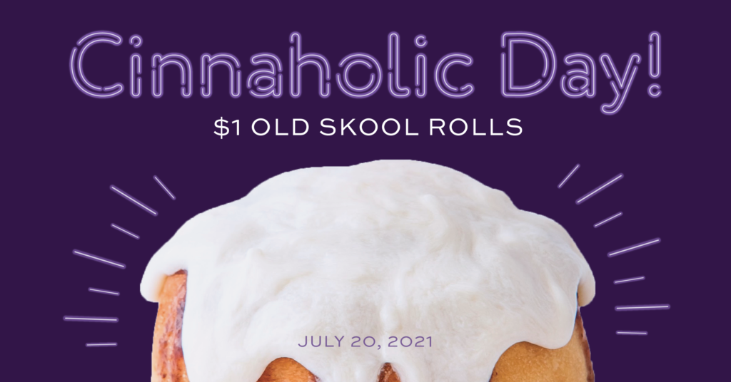 Cinnaholic Brings Back “Cinnaholic Day” in Celebration of 11th ...