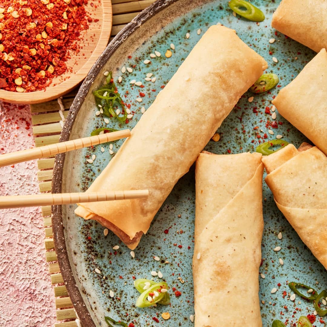 Vegetable Spring Rolls - VEGWORLD Magazine