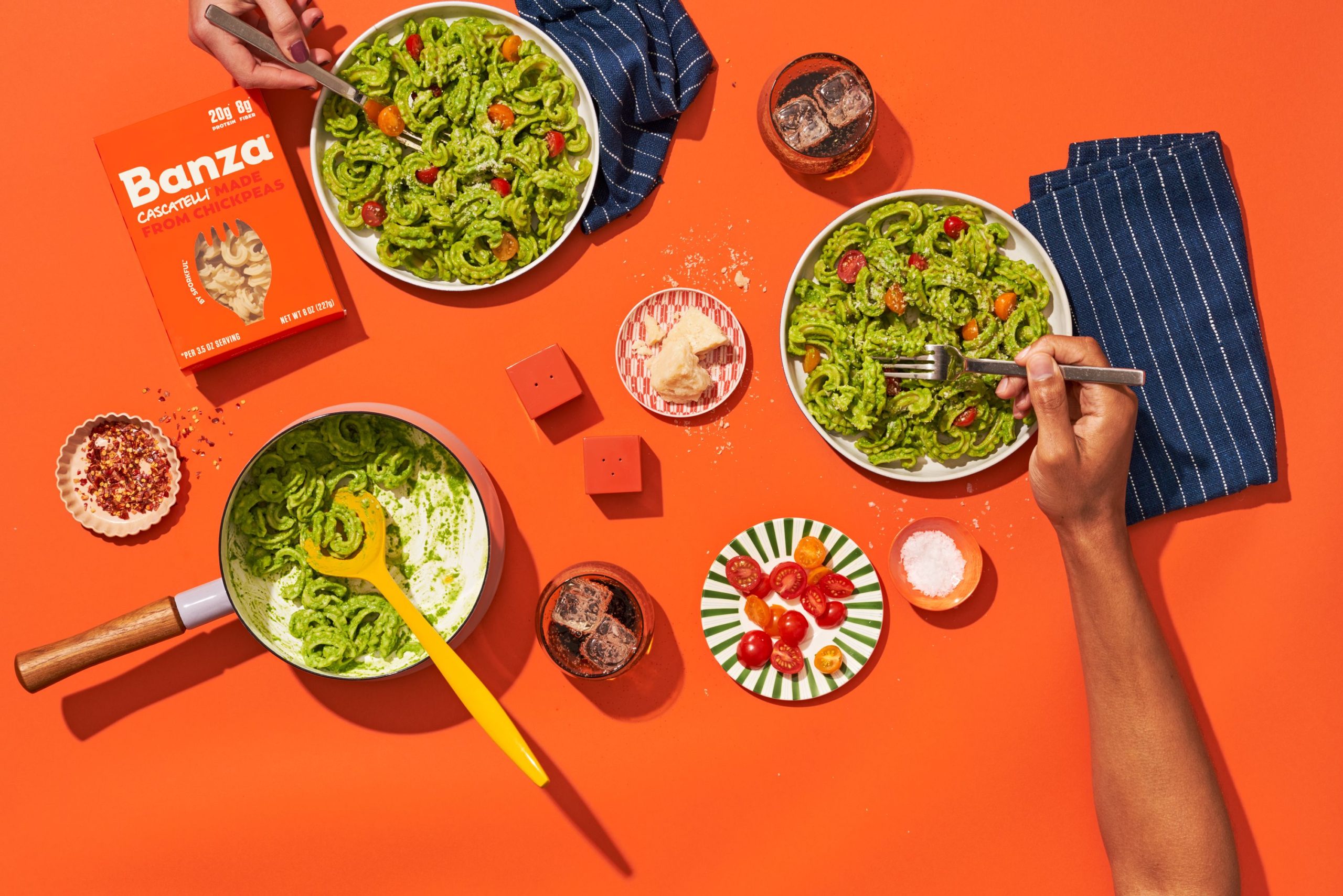 Banza x The Sporkful: Cascatelli Made From Chickpeas Hits Whole Foods ...