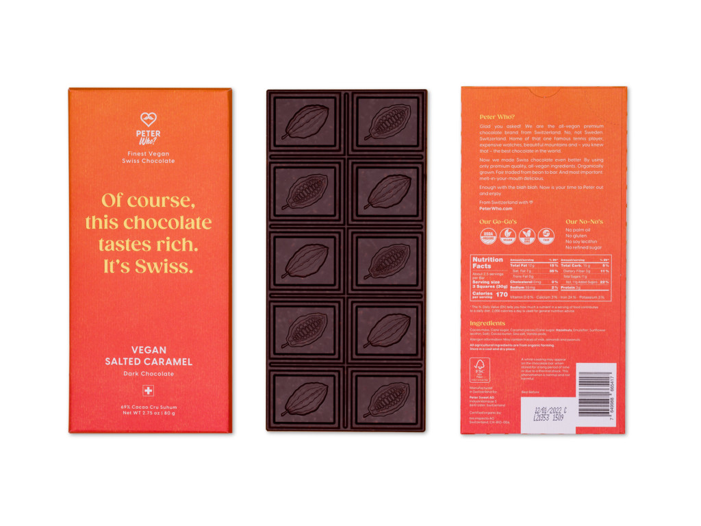 All-Vegan Swiss Premium Chocolate Maker Peter Who? Set to Change Swiss ...