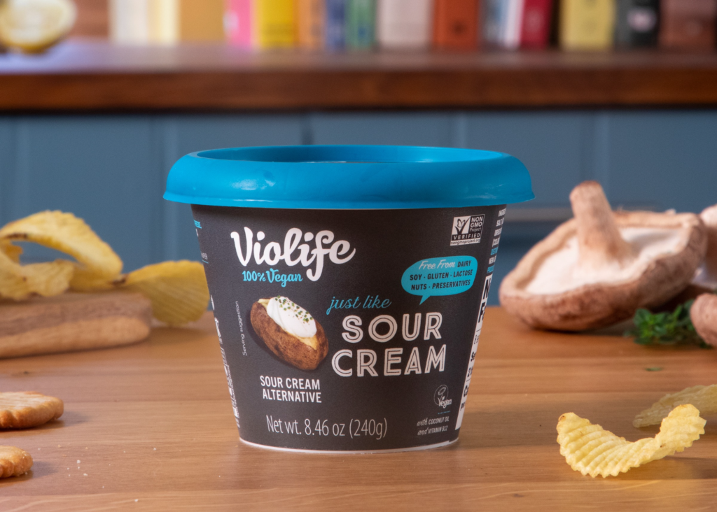 Violife Launches Dairy-Free Sour Cream - VEGWORLD Magazine