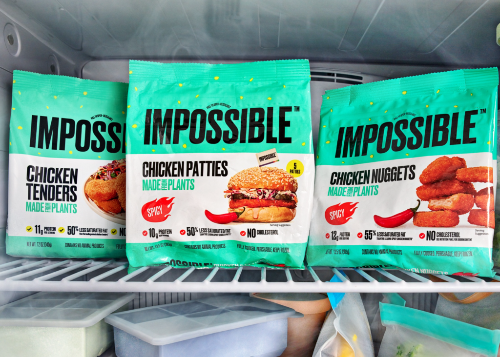 Impossible Foods Launches Three New Chicken Products - VEGWORLD Magazine