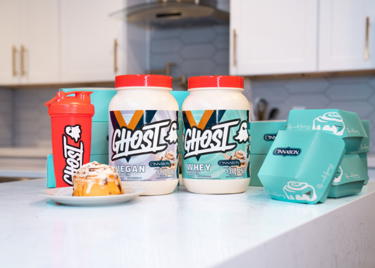 GHOST® and Cinnabon® Collab on New GHOST® Vegan Protein Powder ...
