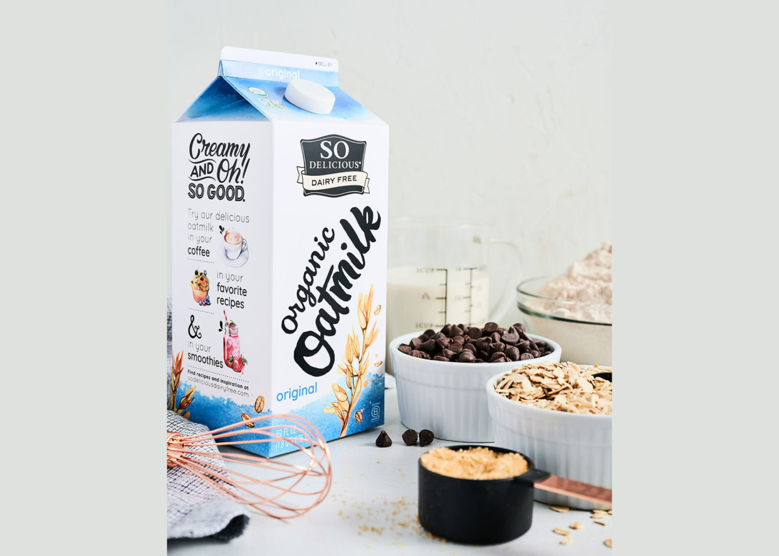 So Delicious® Dairy Free Enters the Oatmilk Category with New Organic ...