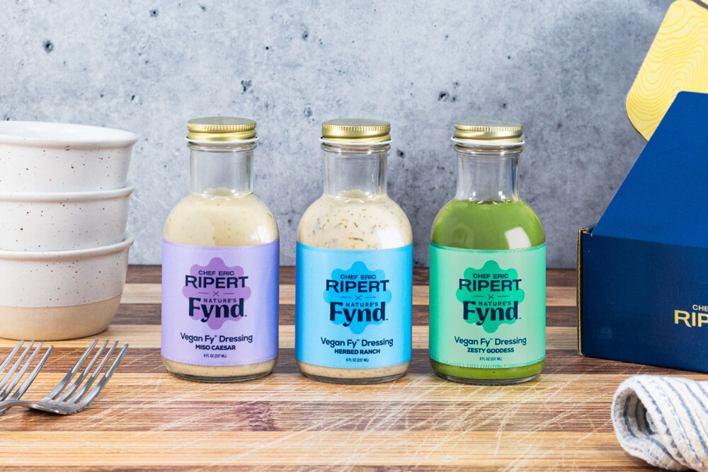 Chef-Crafted Vegan Salad Dressing Trio Brought to you by Chef Eric ...
