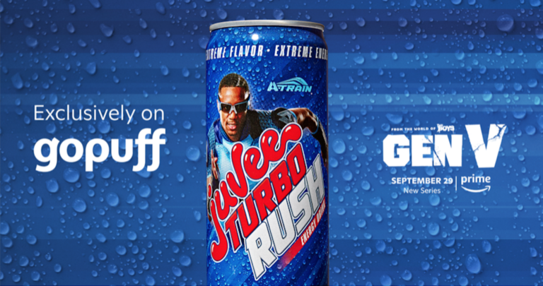 Prime Video’s Gen V x Gopuff Creates Turbo Rush (Vegan-friendly) Energy ...