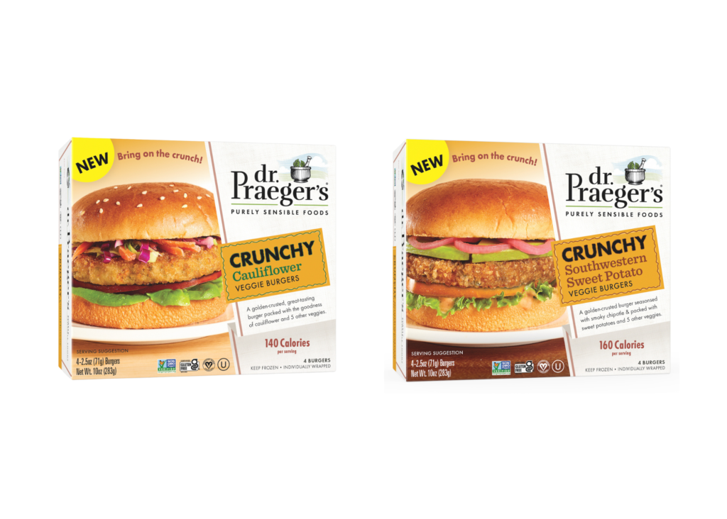 Dr. Praeger’s Reimagines the Veggie Burger With New Crunchy Burger ...