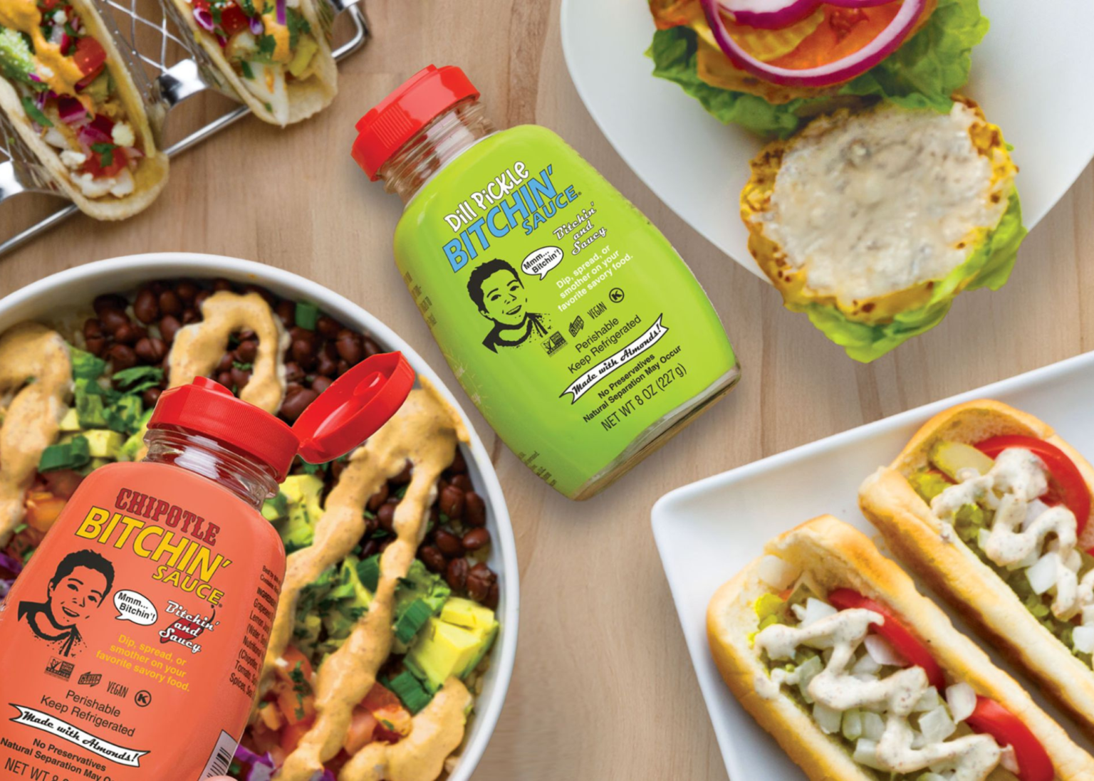 Bitchin’ Sauce Releases New Convenient Squeeze Bottles - VEGWORLD Magazine